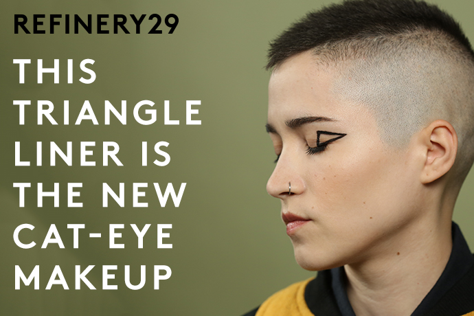 This Triangle Liner Is The New Cat-Eye Makeup